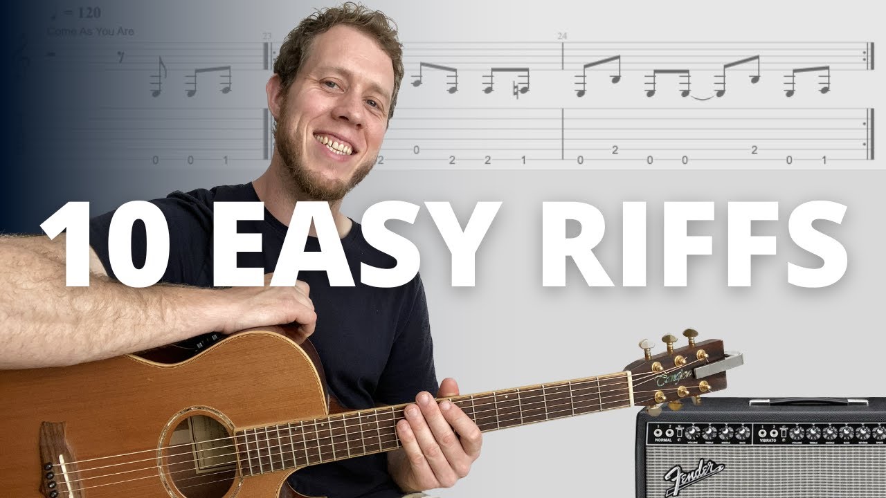 The Best Riffs For Beginner Guitarists?? - YouTube