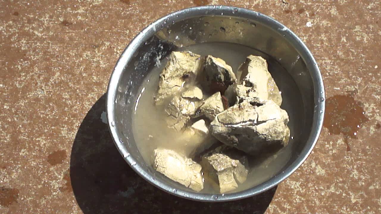 Homemade Quicklime - YouTube