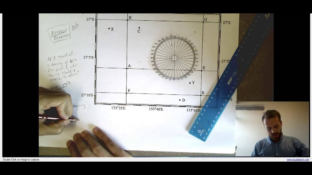 Finding Reverse Bearings - YouTube