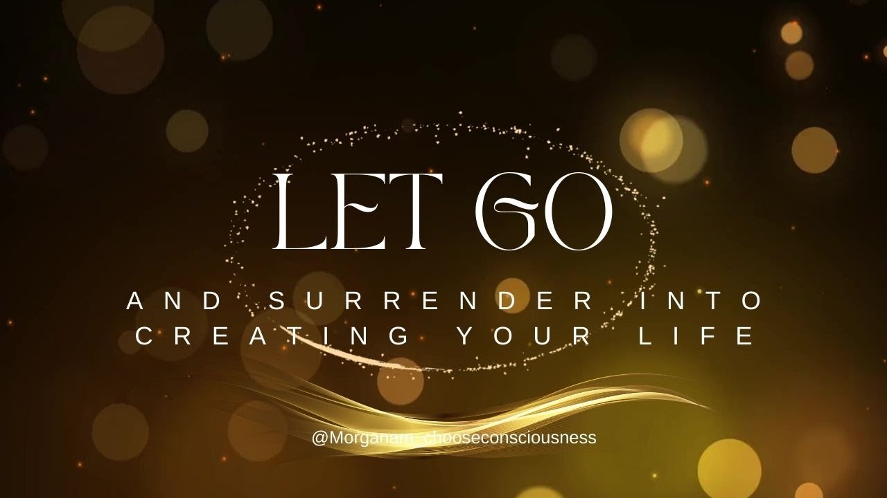 Let Go and Surrender: Create a Life Beyond Your Imagination #createyourreality #inspiration ...