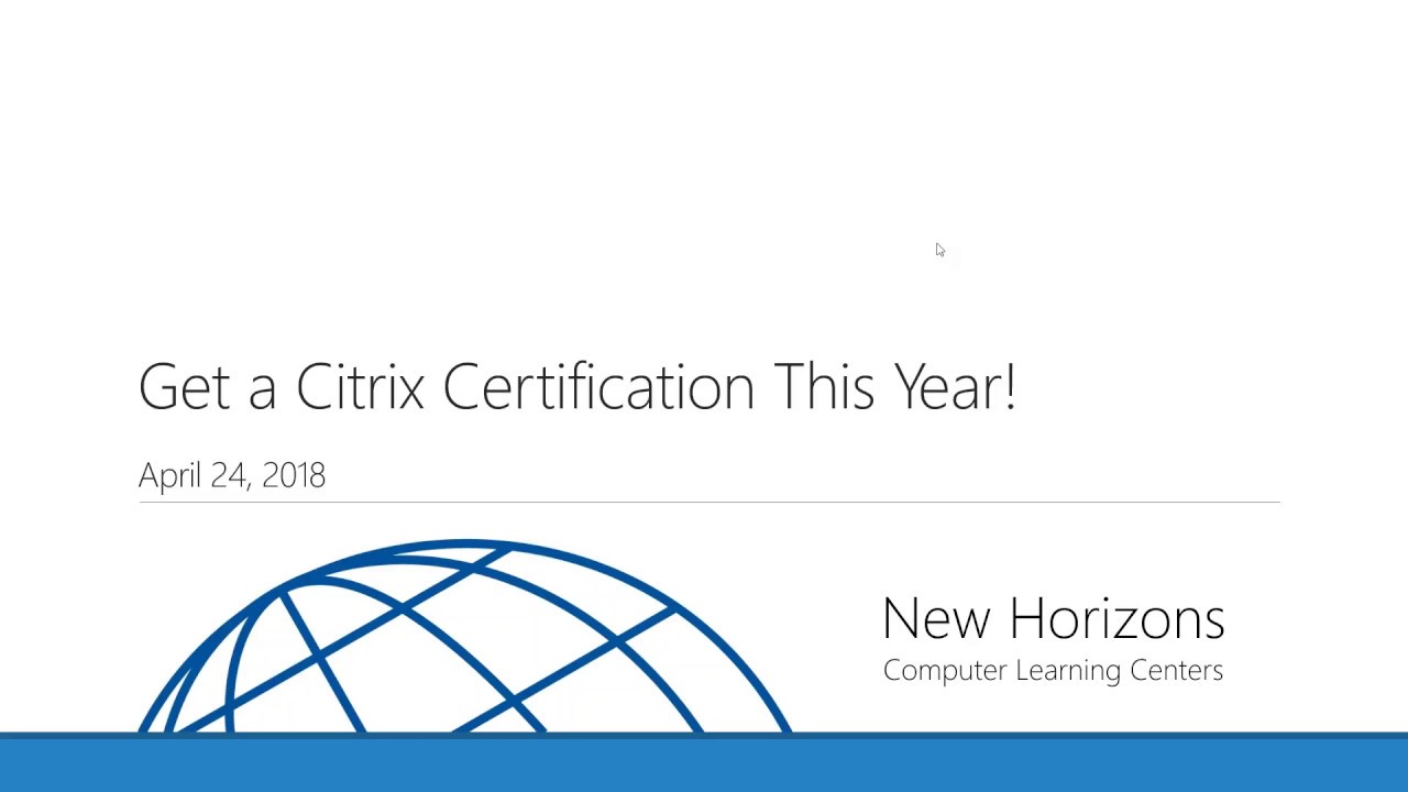 Understanding Citrix Certification - YouTube