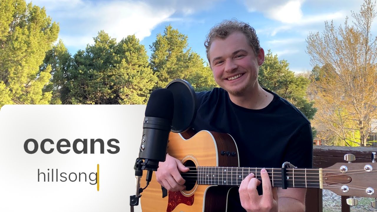 oceans - acoustic worship cover by bryson burns - YouTube