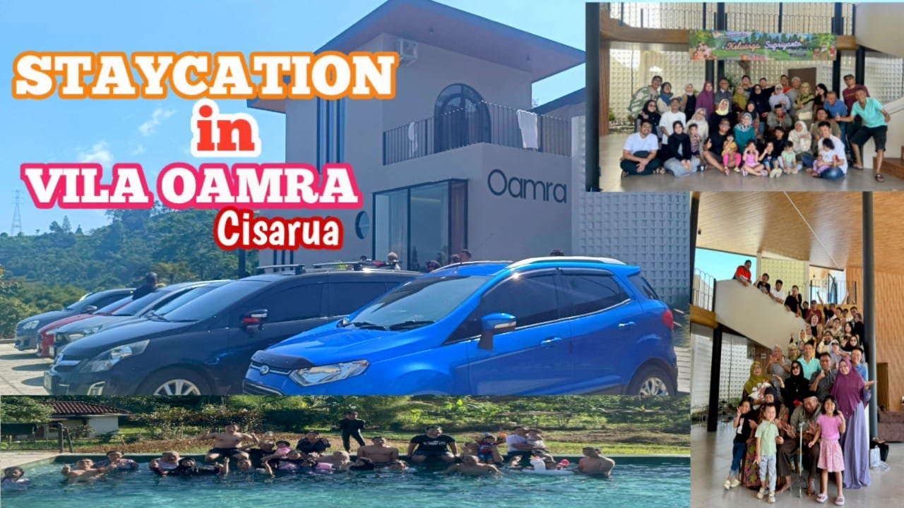 Staycation in Vila Oamra Cisarua I Gunung di Depan Mata #staycation # ...