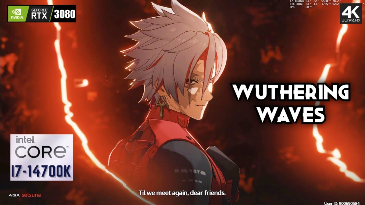 Wuthering Waves 4K #3 Scar Battle Main Quest SEA 4K Gameplay RTX 3080 ...