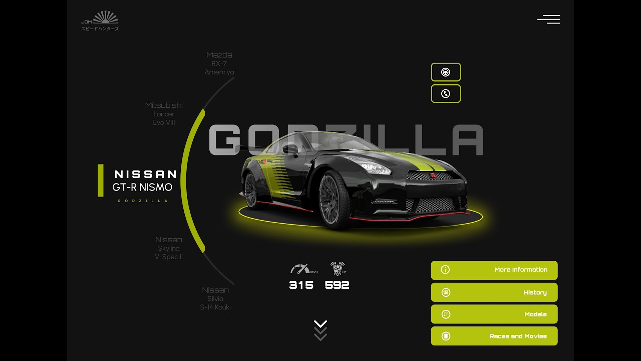 JDM Website - Concept | Figma| UI/UX | Design | ADVANCED PROTOTYPE - YouTube