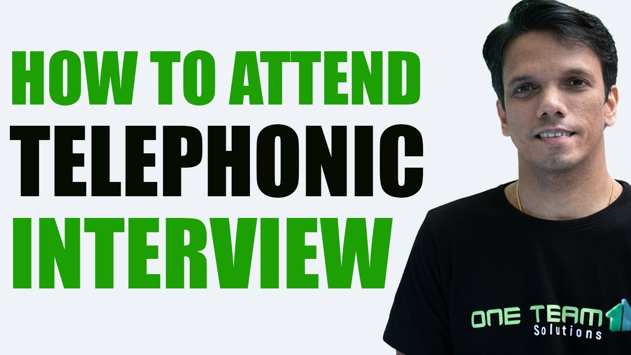 How to Attend Telephonic Interview for Freshers & Experienced ...