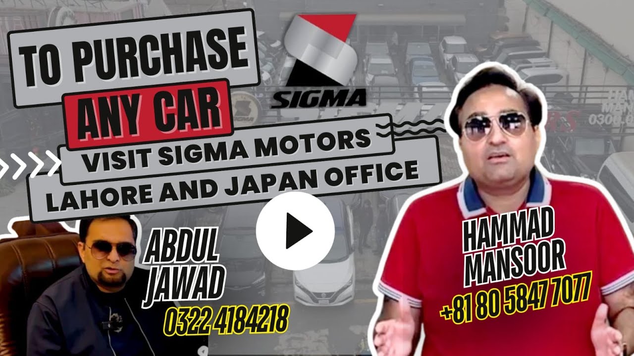 Welcome to Sigma Motors Japan! | Sigma Motors - YouTube