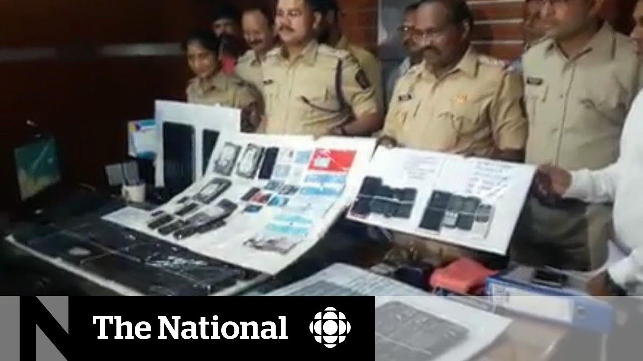 CRA scam investigation leads to major police raids in India - YouTube
