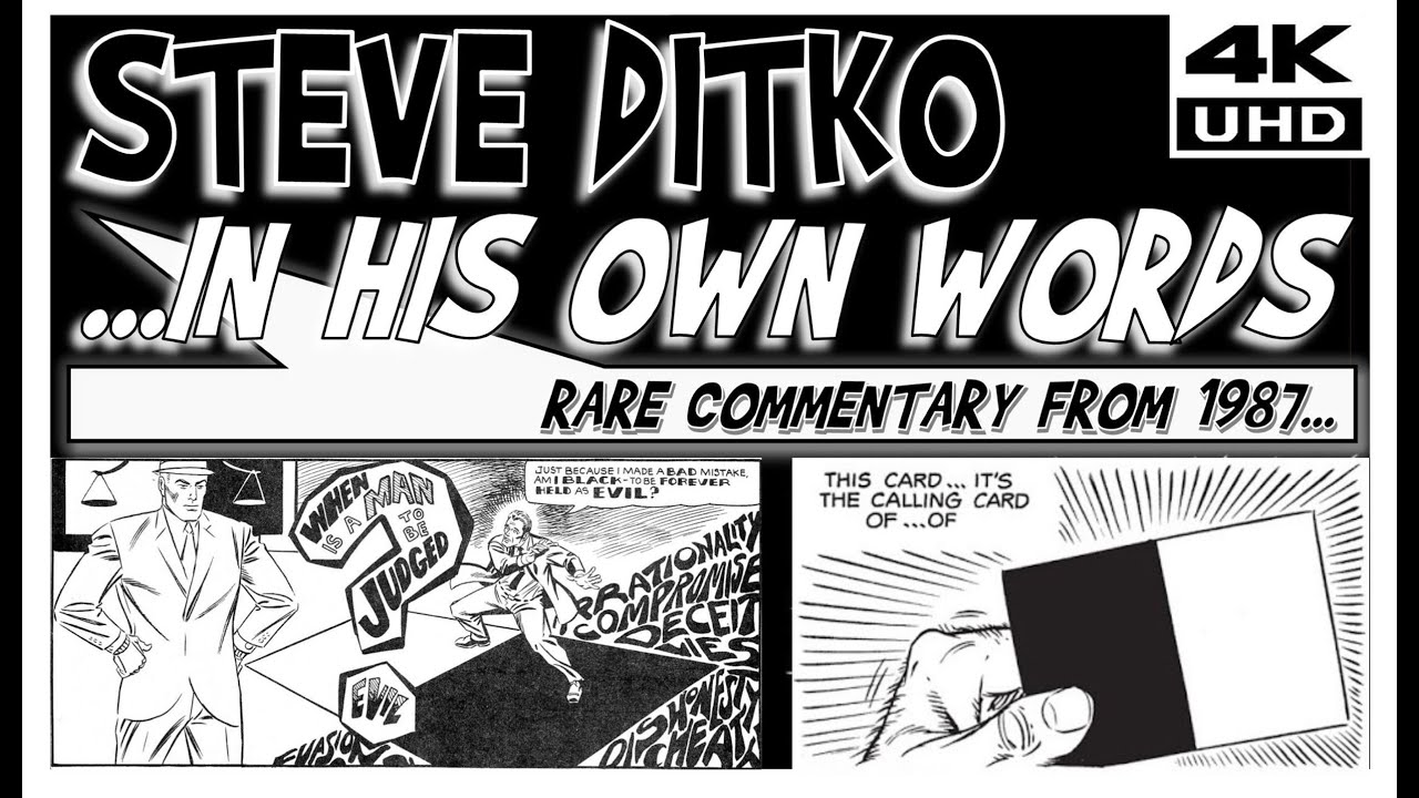 STEVE DITKO MR. A ORIGIN. - Ayn Rand Objectivism - YouTube