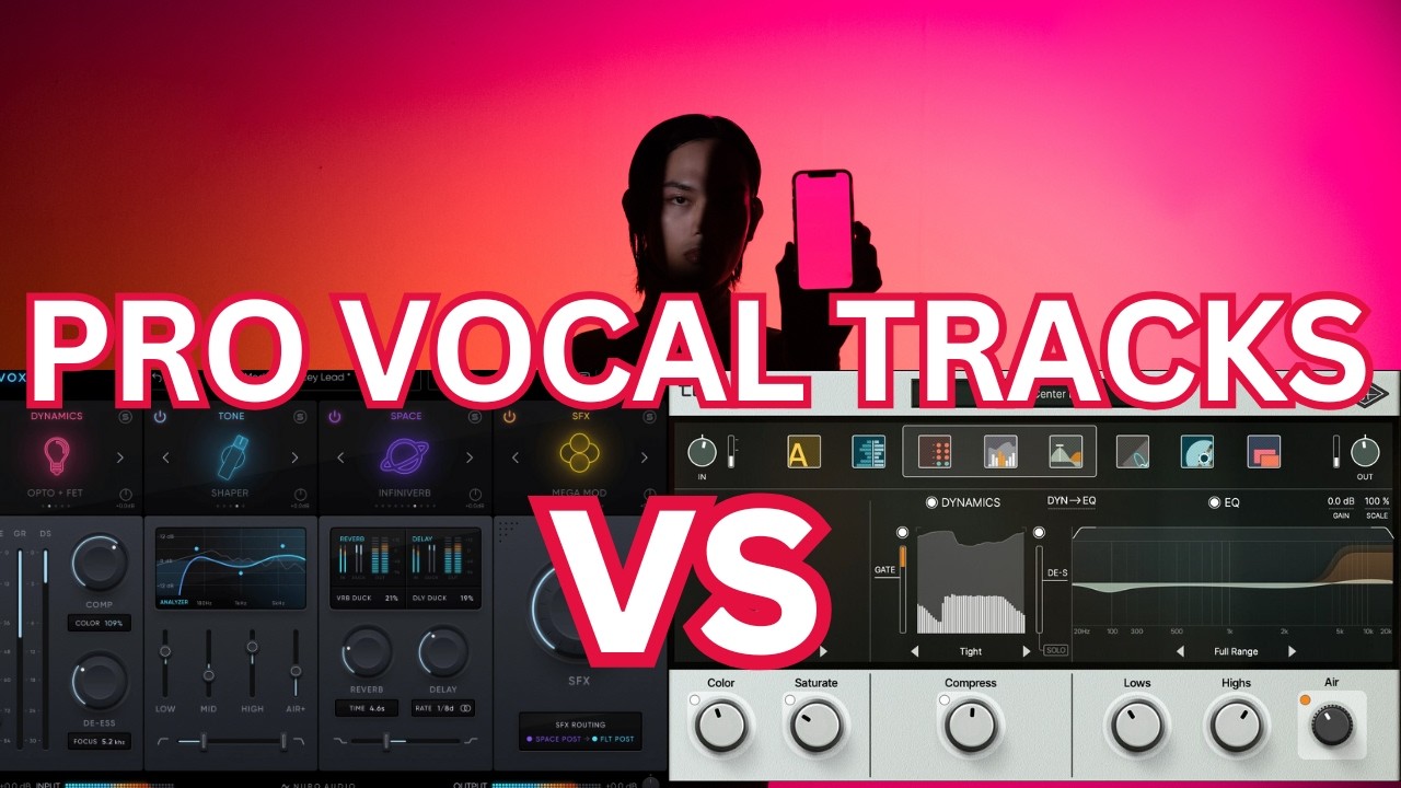 XVOX Pro vs UAD Topline Vocal Suite? Vocal Chains - All-In-One Vocal Effects Plugins - YouTube