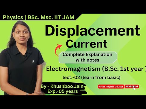 Displacement Current | lect.-02 | electromagnetism #physics # ...