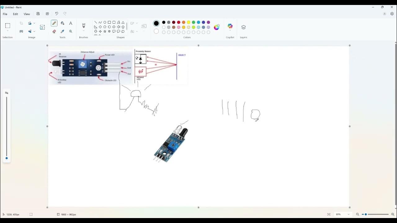 IR sensor part 1 - IR sensor & Button Configuration with ARM assembly ...