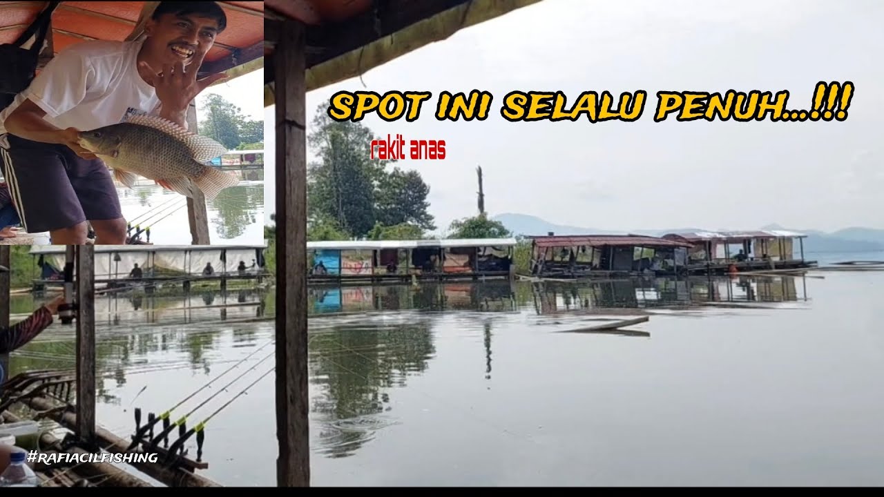 #Part4 mancing jatigede. Ngabuburit lagi di spot lengkob nila Gibas pa ...