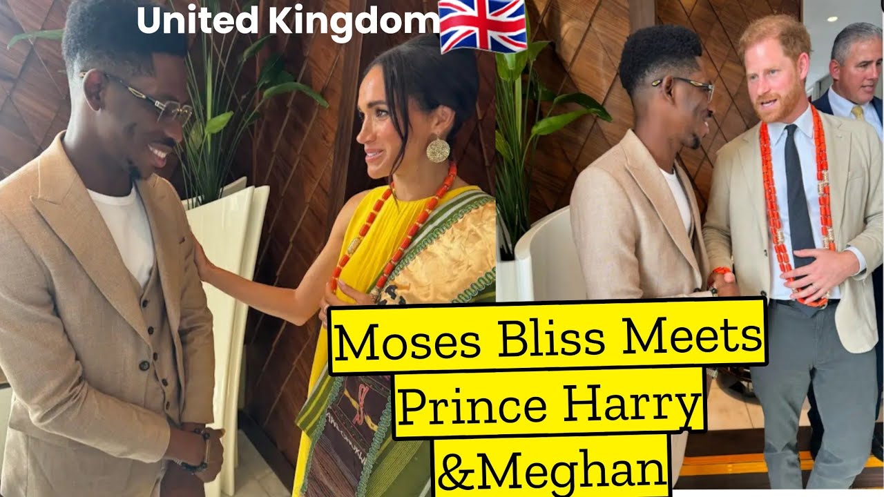 Gospel Singer Moses Bliss Meets with PRINCE HARRY AND WIFE MEGHAN on ...