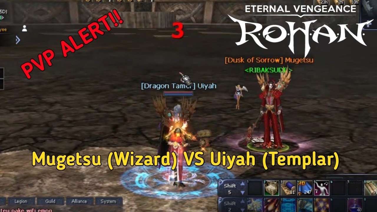 PVP ALERT MUGETSU VS UIYAH | Rohan Eternal Vengeance - YouTube