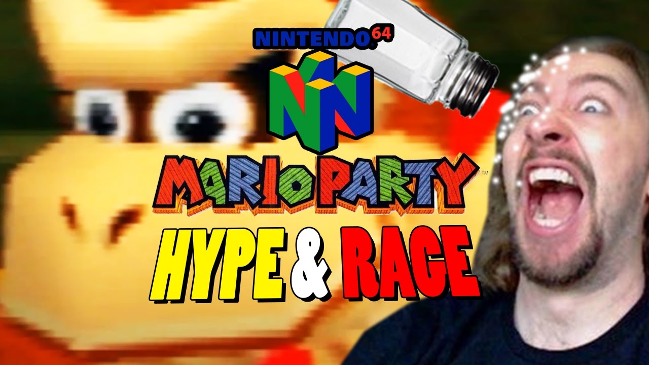 MARIO PARTY N64: Hype & Rage Compilation 2017 - YouTube