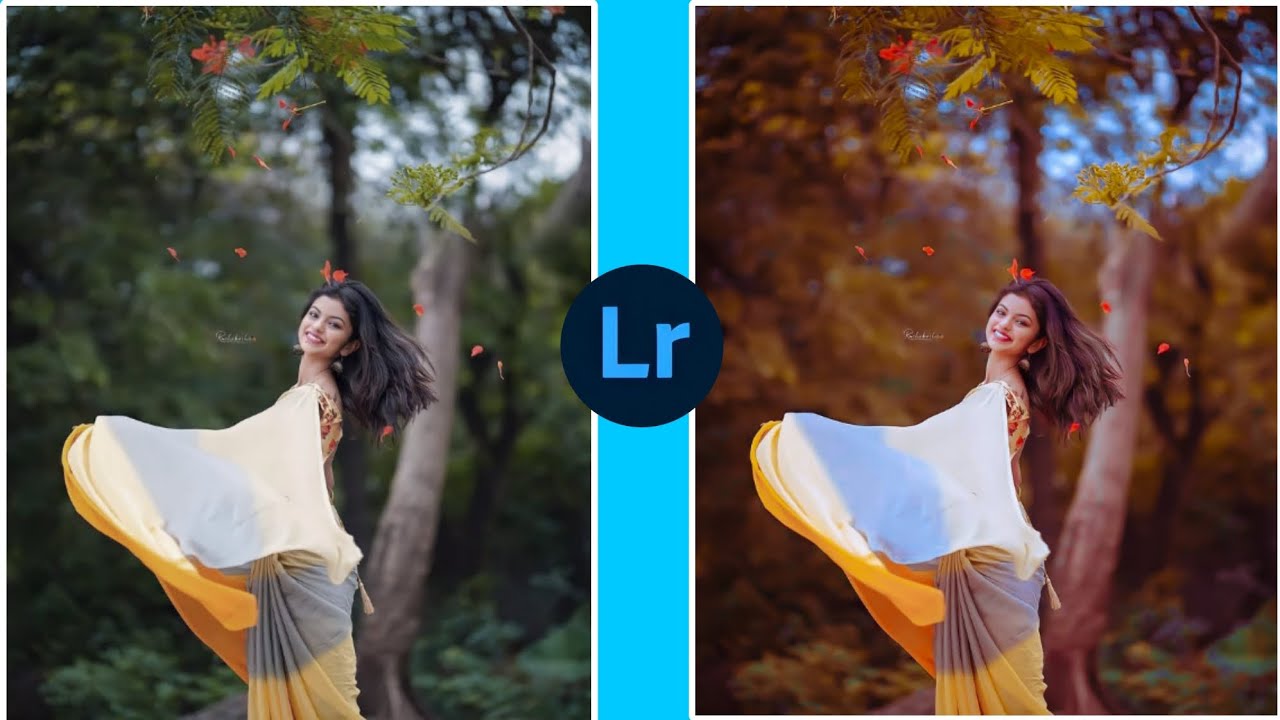 सबसे आसान तरीका Lightroom orange 🍊 colour photo editing tutorial | red ...