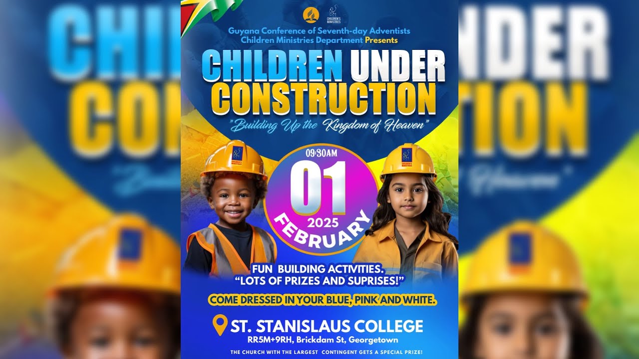 Children Under Construction || Children Ministries Department || Guyana ...