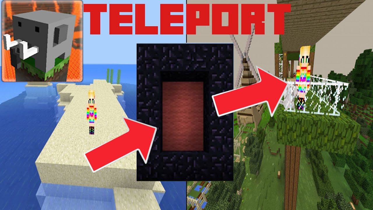 How To Make a PORTAL to TELEPORT in Craftsman Building Craft (Craftsman ...
