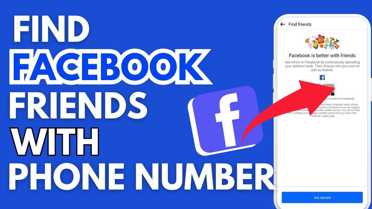 How To Find Friends On Facebook By Phone Number | Find Phone Contacts ...