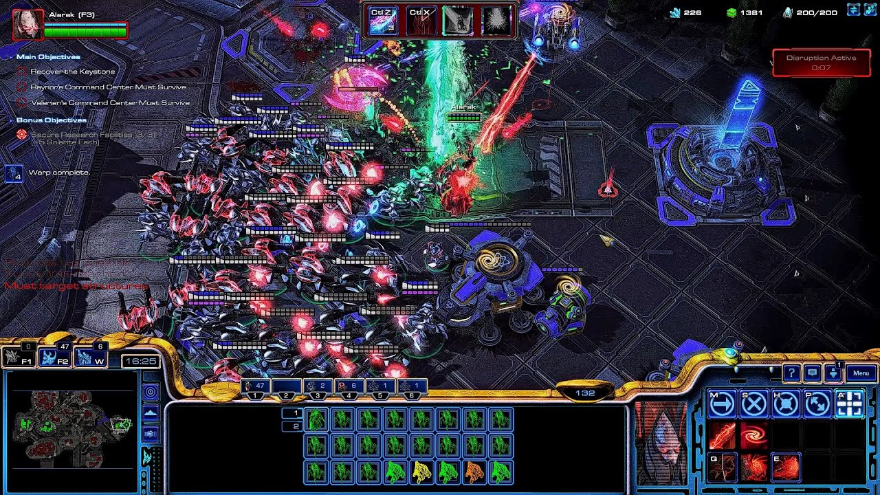 SC2 Legacy of the Tal'Darim "Brothers in Arms" Campaign GamePlay - YouTube