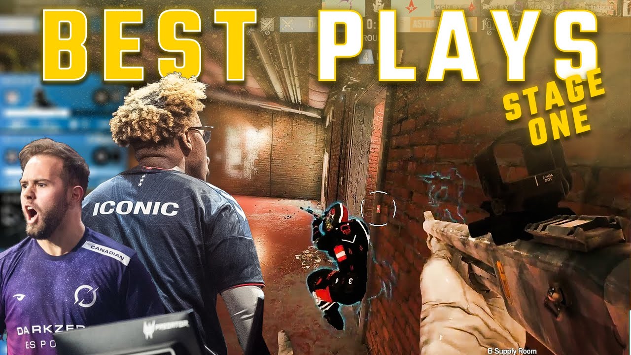 The Best PRO Plays Of Rainbow Six Siege in 2022 - Stage ONE - YouTube