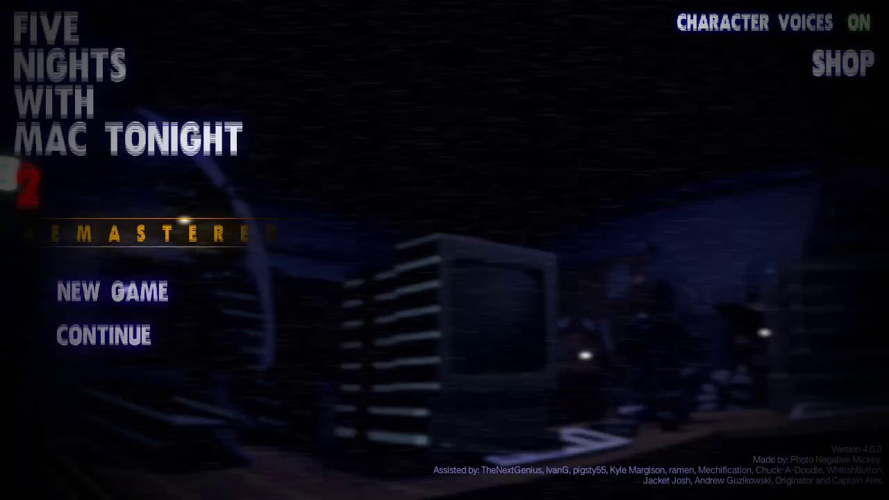 Five night with Mac Tonight 2 Remastered night 5 - YouTube