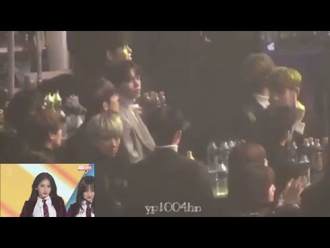 Seventeen reaction to I.O.I -Pick me + Dream Girls at Sma 2017