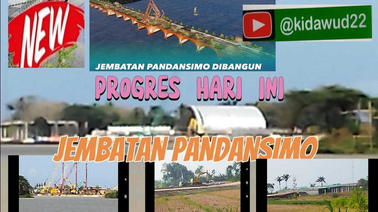 Terupdate PAGI HARI PROGRES PROYEK JEMBATAN PANDANSIMO JOGJA 🇮🇩 ...