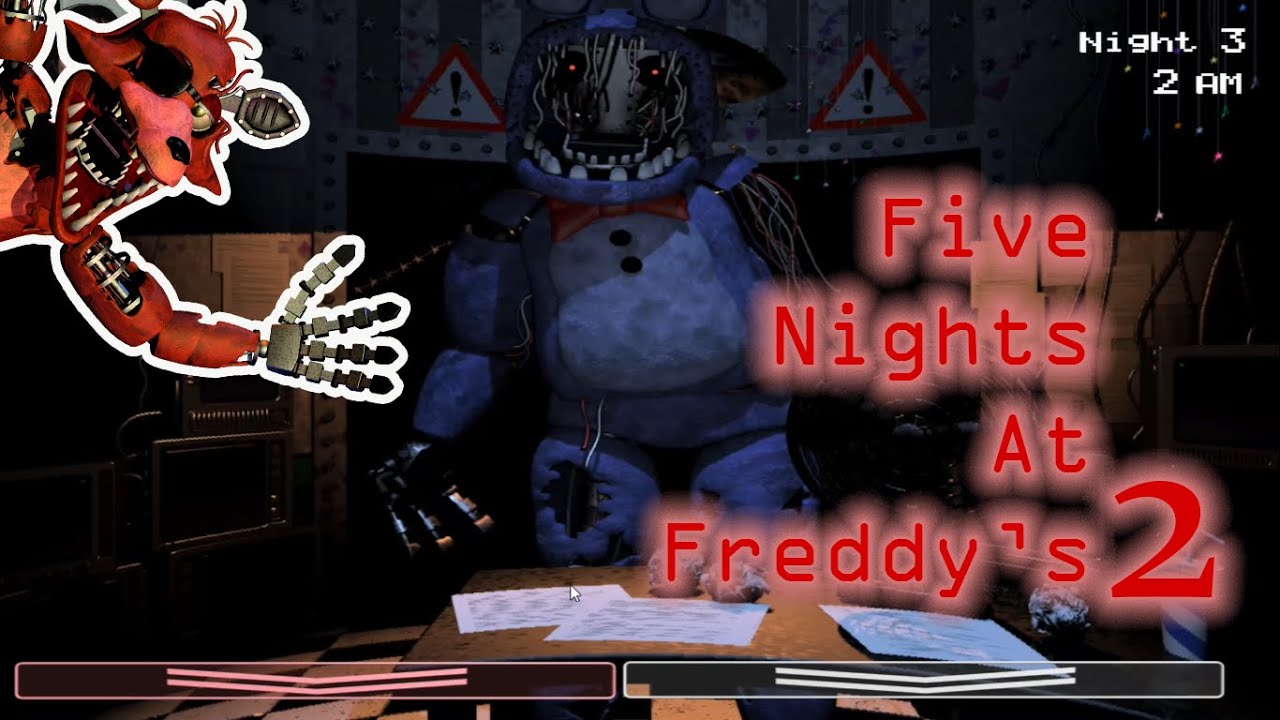 FACELESS BONNIE?!! | Five Nights At Freddy's 2 | PART 2 - YouTube
