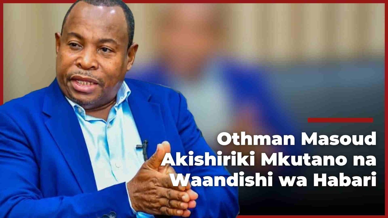 #LIVE | Othman Masoud Othman Akishiriki Mkutano wa ACT - Wazalendo na ...