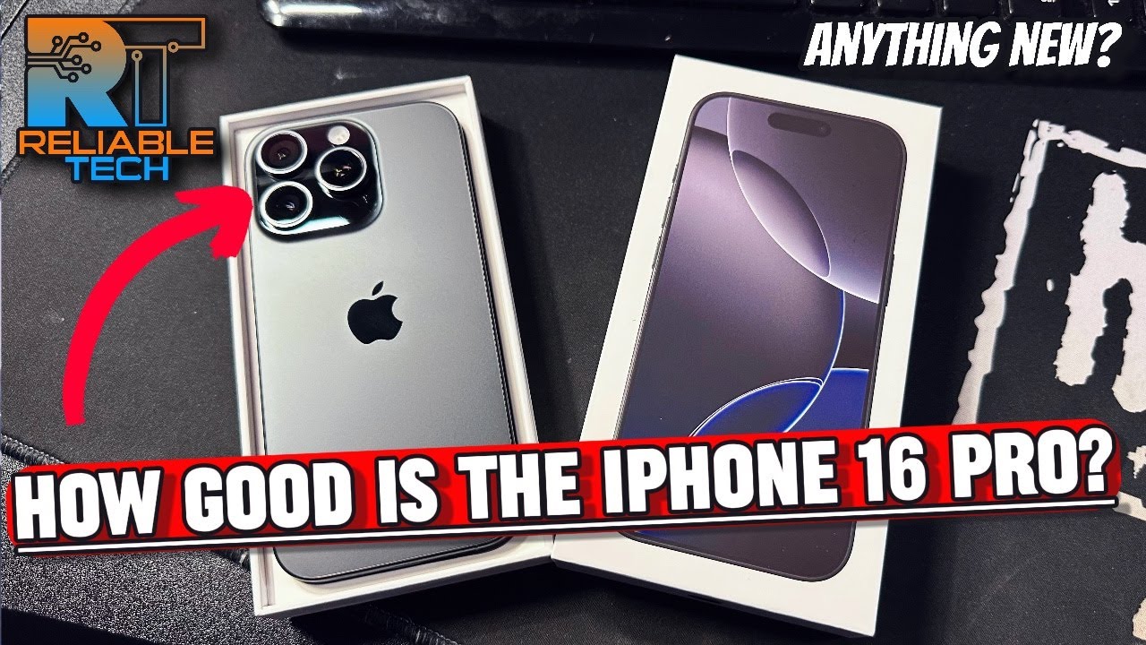 Closer look at the iPhone 16 Pro & the key features - YouTube