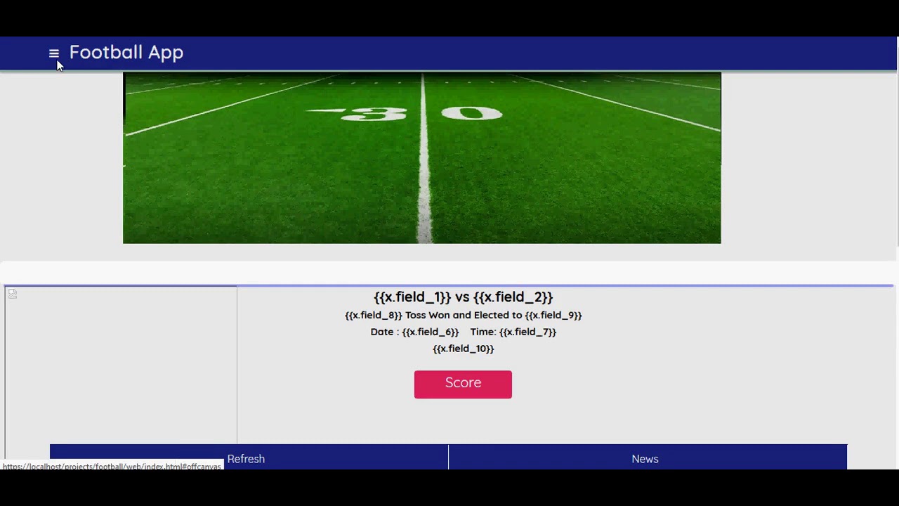 FootBall Tournament System in PHP - YouTube