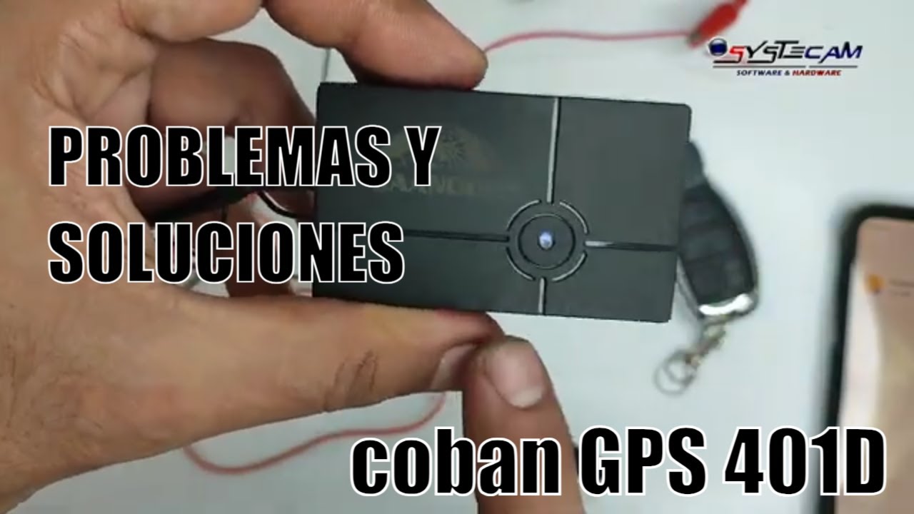 GPS 401D coban | problemas y soluciones configurando gps tracker | no responde sms - YouTube