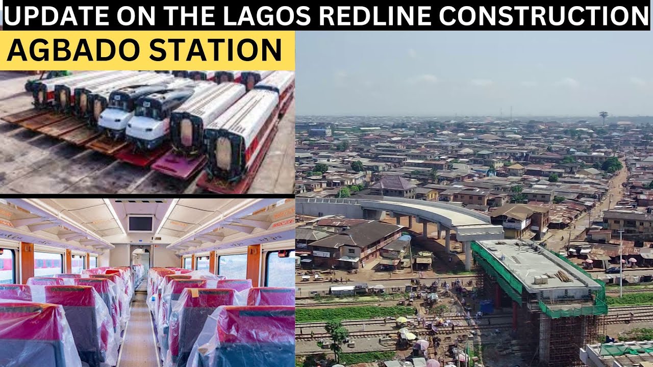THE LAGOS RAIL MASS TRANSIT(THE REDLINE PROJECT),AGBADO STATION - YouTube