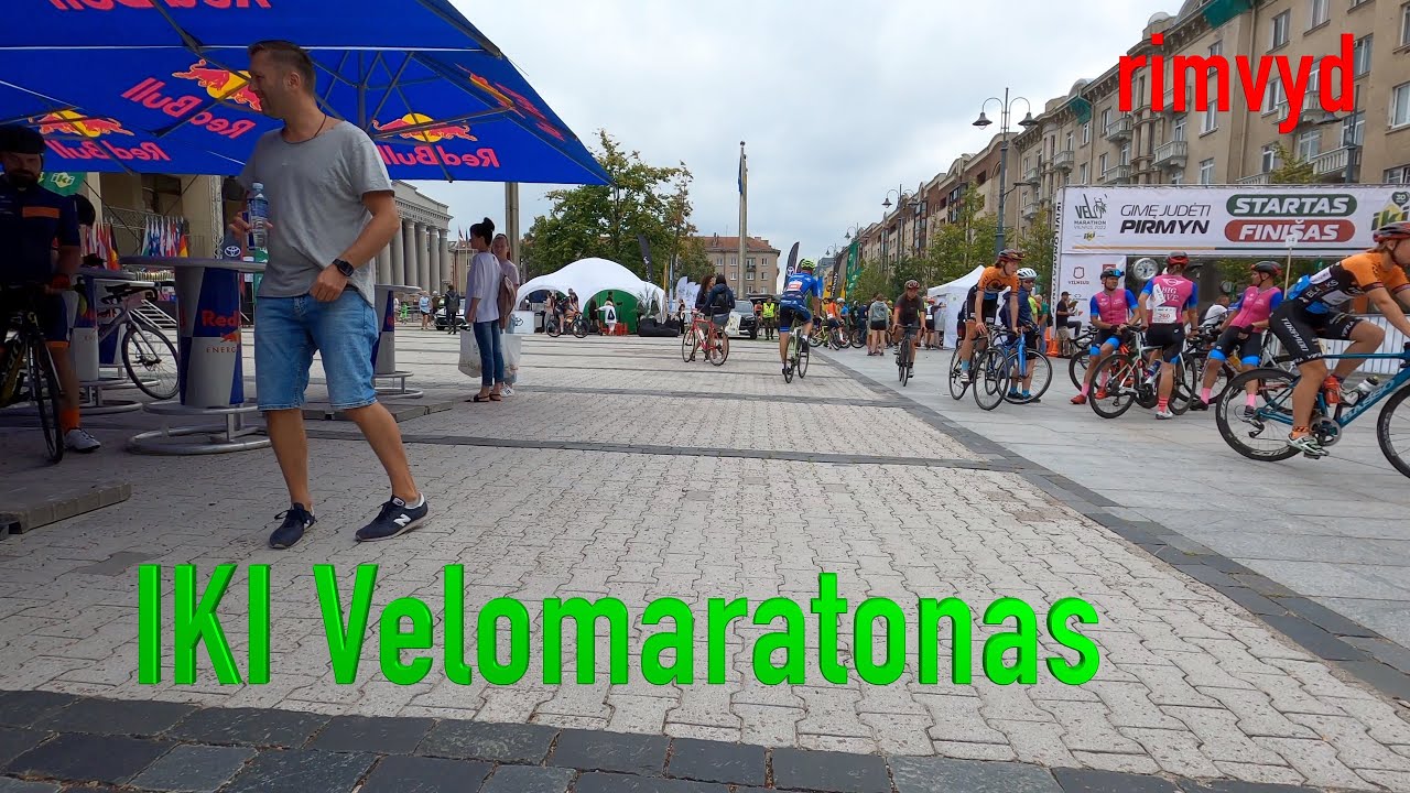 IKI Velomaratonas - YouTube