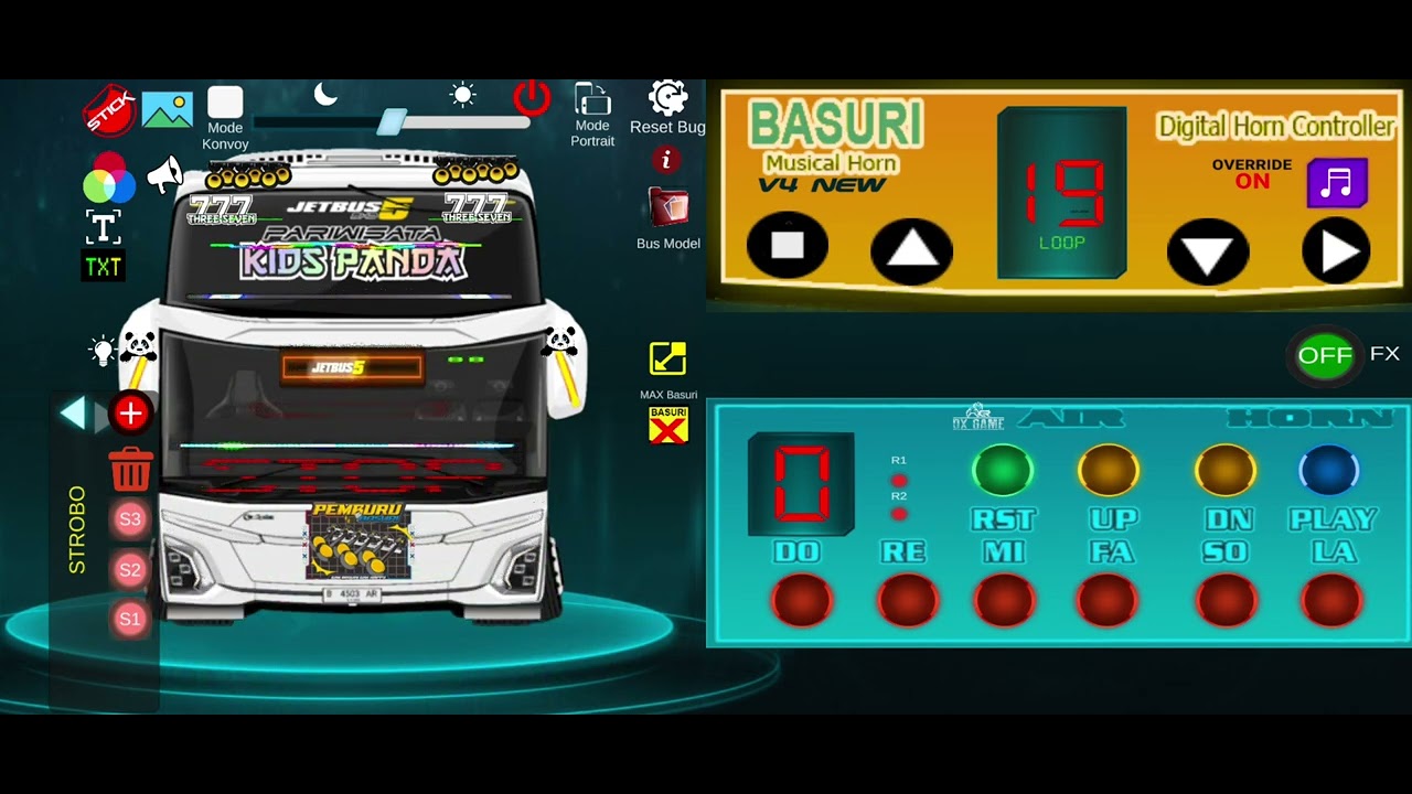 BASURI V4 KIDS PANDA - YouTube