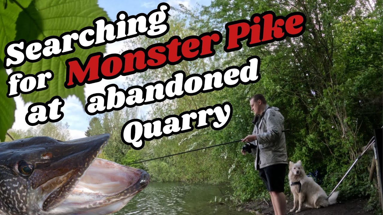 Fishing 80ft Deep Lake - Searching for BIG Pike - YouTube