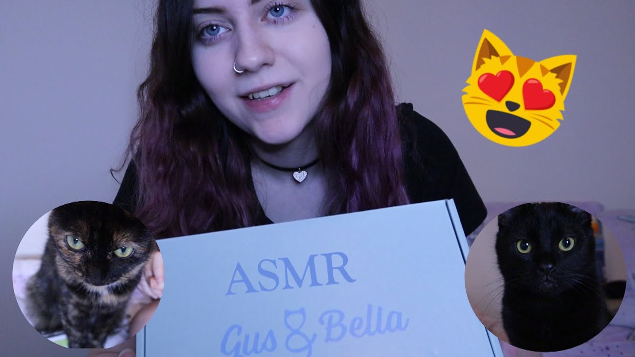 ASMR Gus and Bella Unboxing! {Subscription Box for You & Your Kitties ...