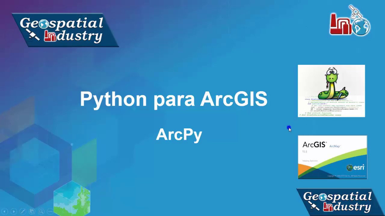 1 Arcpy Introduccionarcpy Youtube