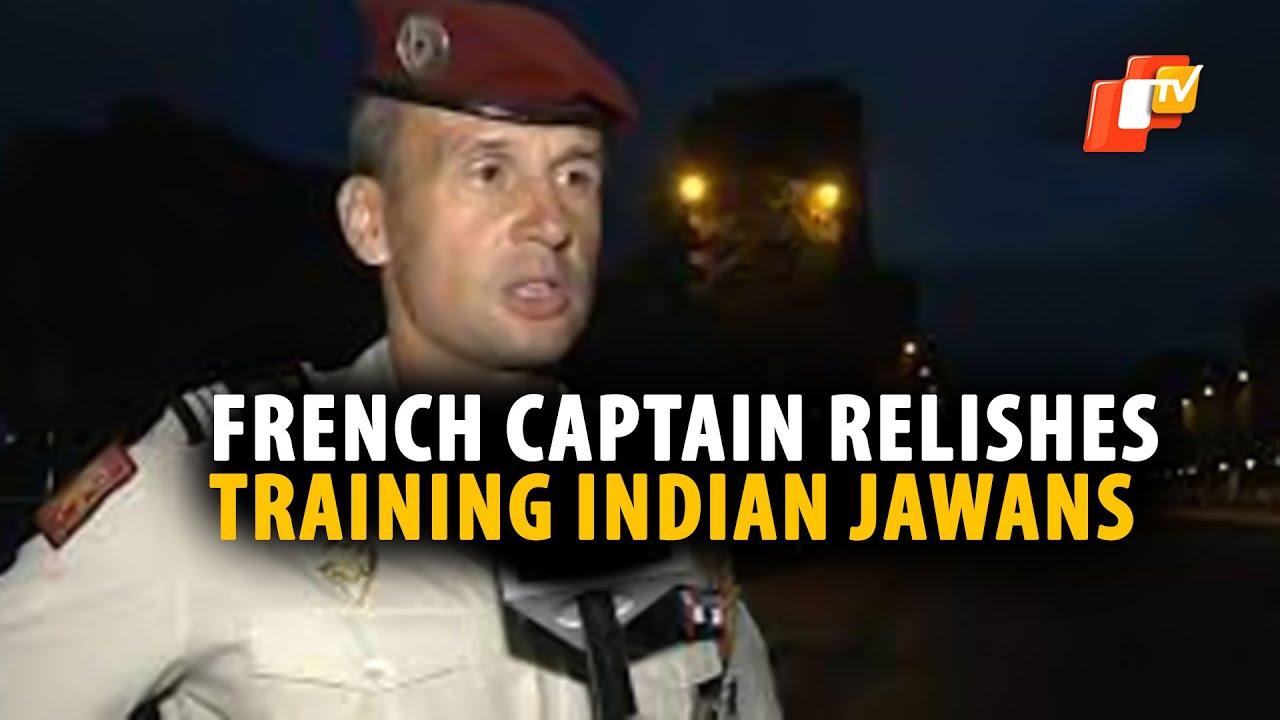 French Captain Relishes Training Indian Jawans On Sidelines Of Bastille ...