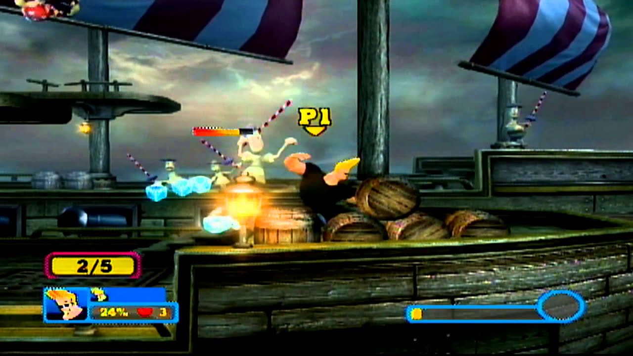 Let's Play Cartoon Network Punch Time Explosion #3: Johnny Bravo in ...