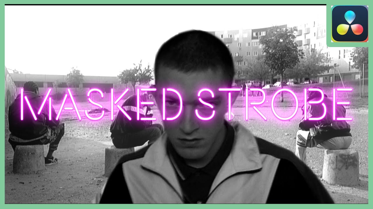 Masked Strobe Transition | DaVinci Resolve 18 | - YouTube