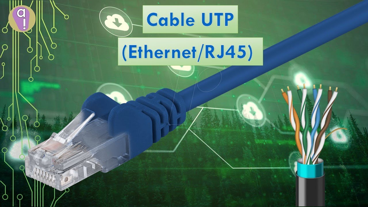 Cable UTP | Cable Ethernet | Cable RJ45 - YouTube