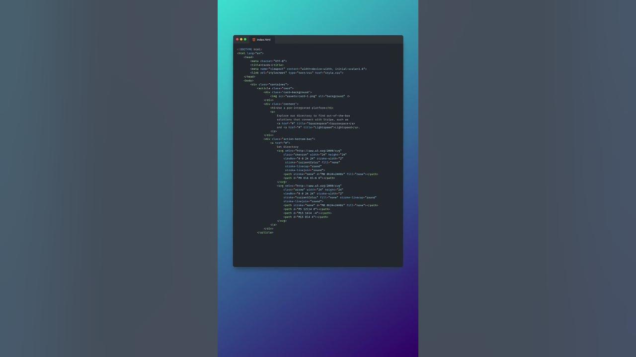 Card Style Using Css Coding Frontendwebdeveloper Programming Youtube