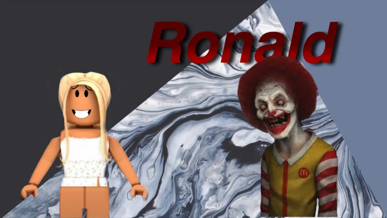 Ronald has gone crazy in roblox Ronald - YouTube