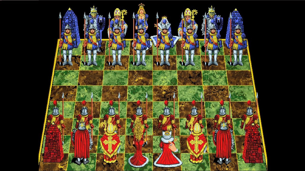 Battle Chess: Enhanced CD-ROM 2024- 🔴Red Gameplay - YouTube