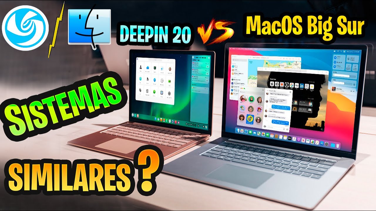 MacOS Big SUR vs DEEPIN 20 Beta / SISTEMAS Operativos REPLICAS de ...