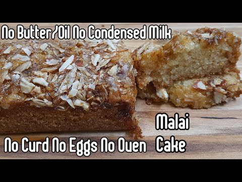 Fresh cream cake।No Butter No Oil No Curd No Condensed Milk No Eggs No ...