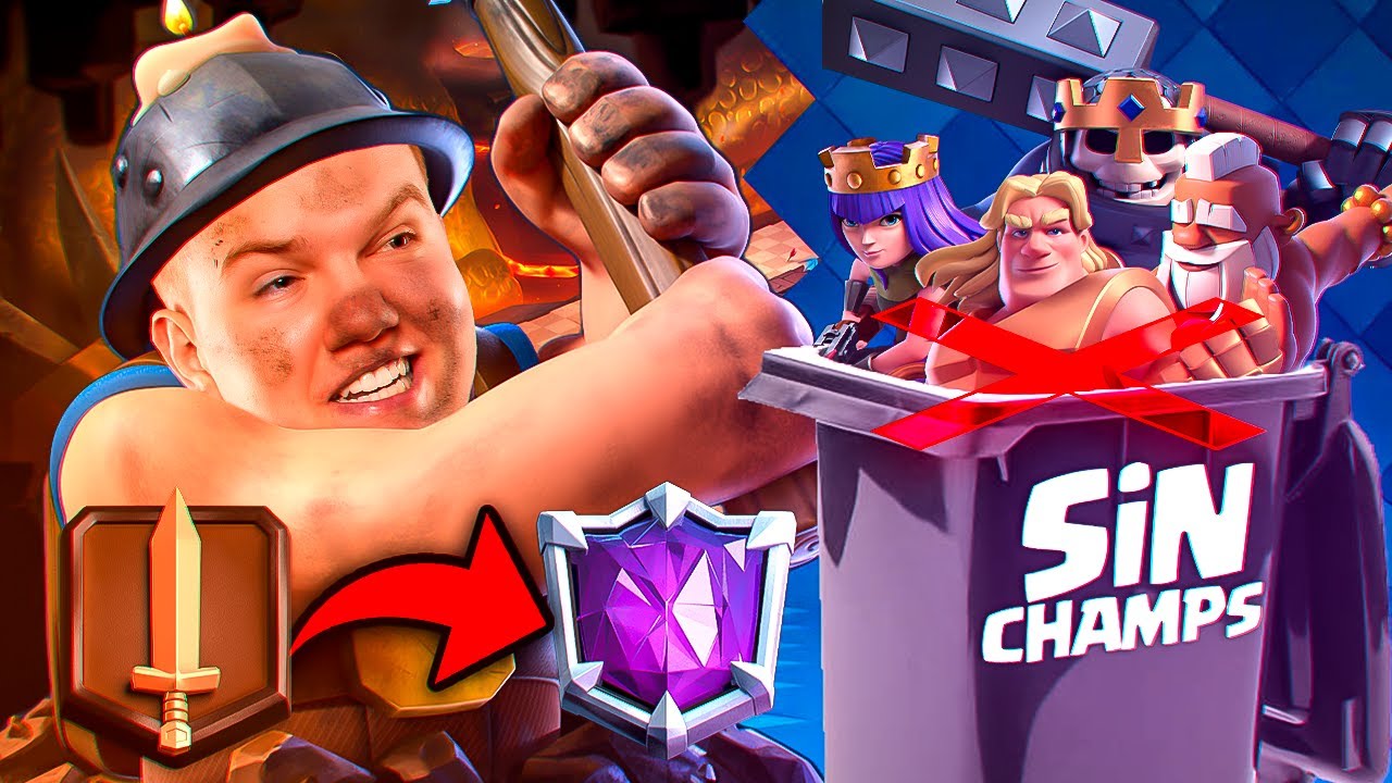 EL MEJOR MAZO *SIN* CAMPEONES EN CLASH ROYALE! - YouTube